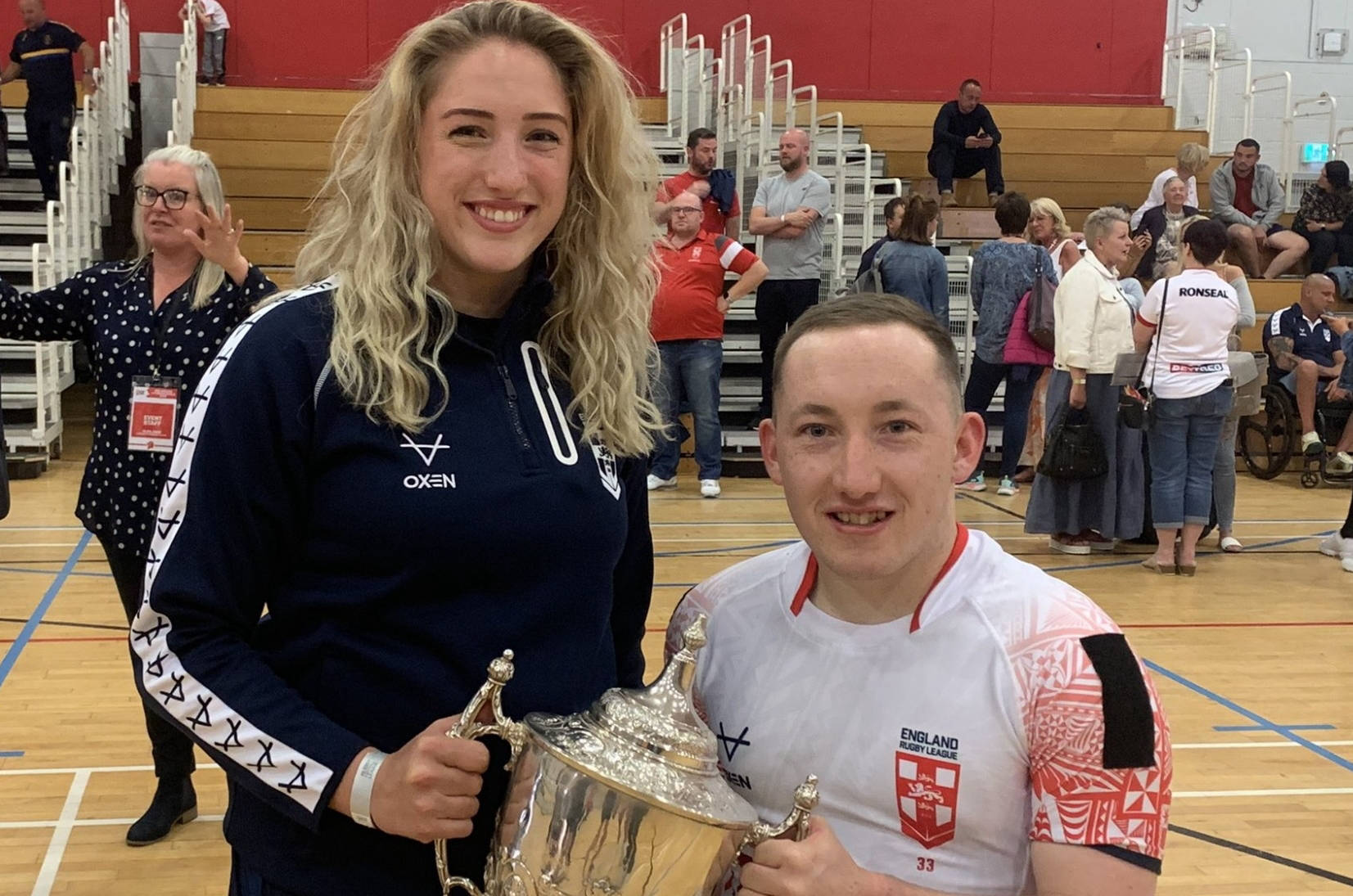 Caitlin Beevers Reaction | England Wheelchair v France