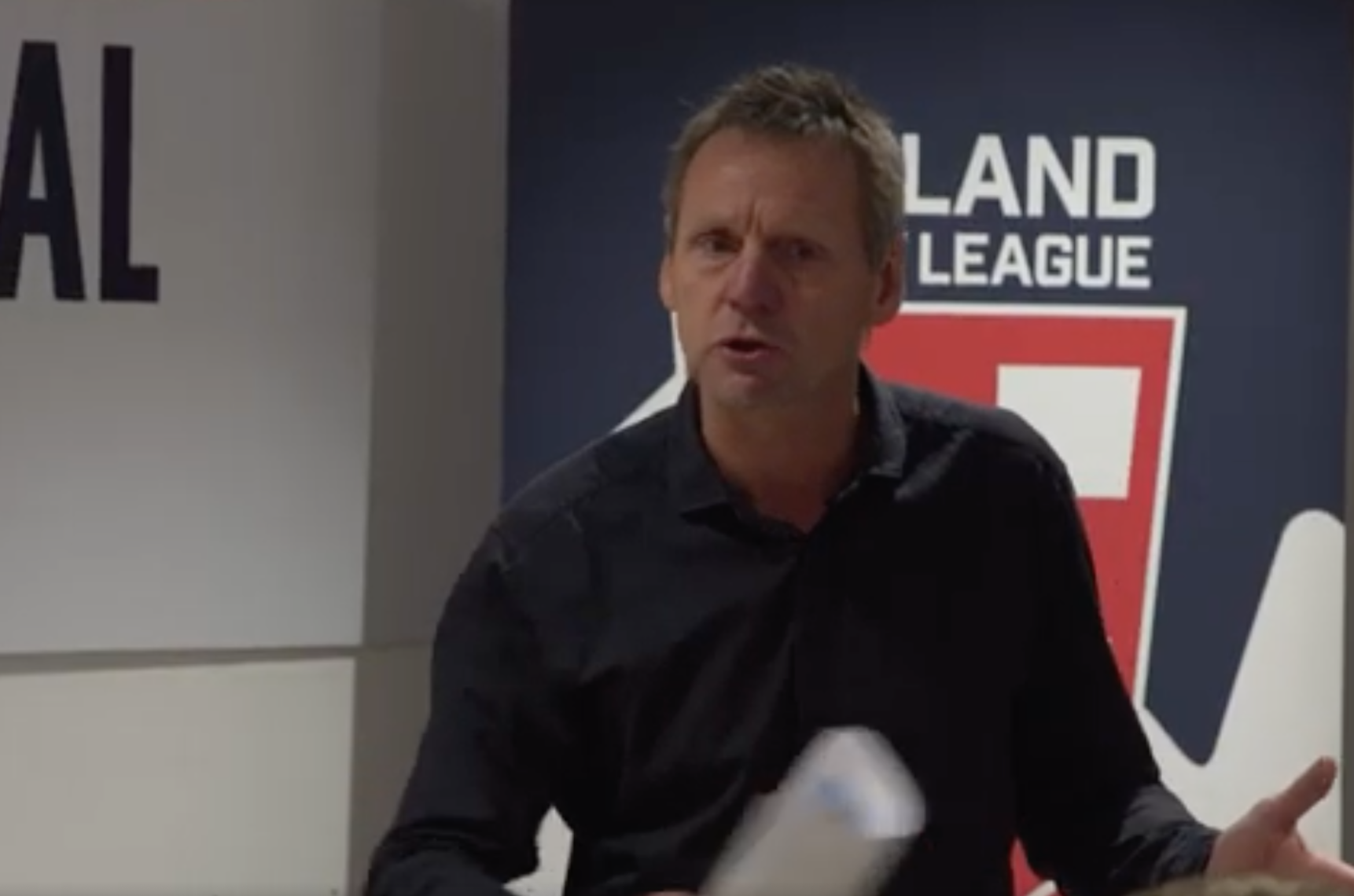 Stuart Pearce Attends England Camp