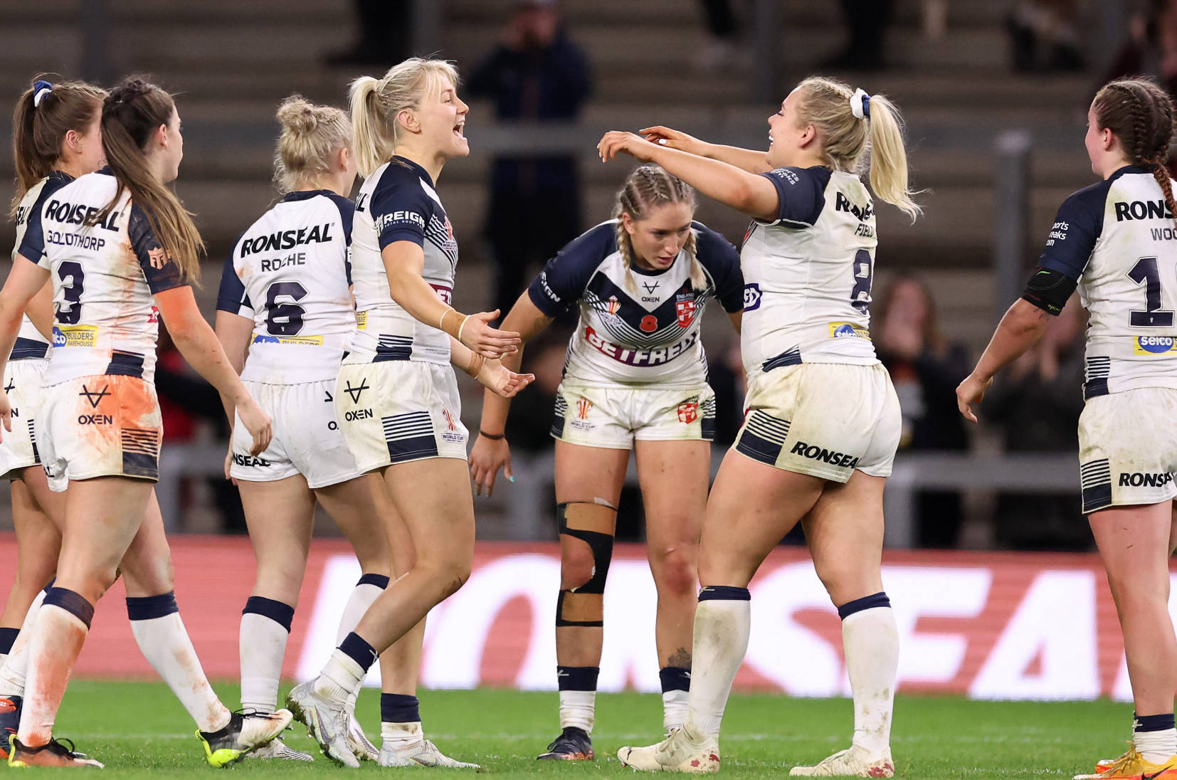 Tara Stanley & Grace Field Teammates