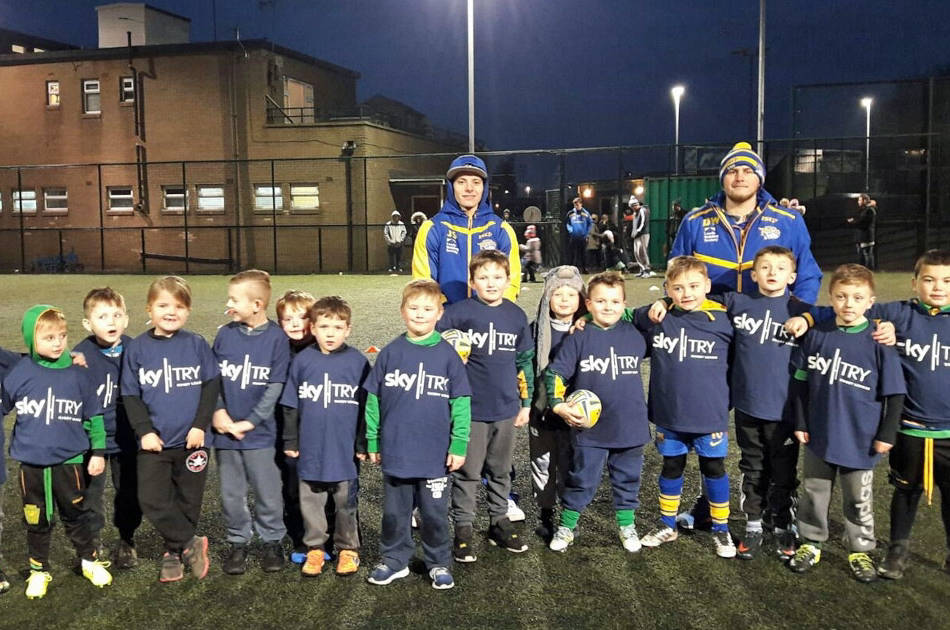 Over 100 new players start their Rugby League journey with Sky Try