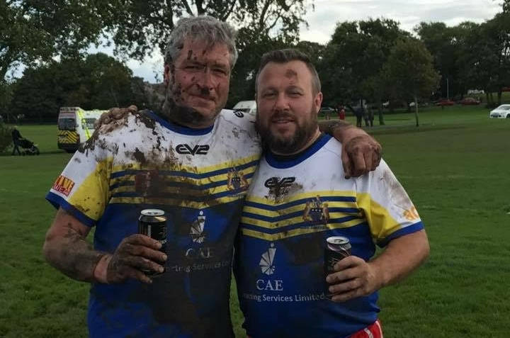 Masters enjoy playing on and off the pitch